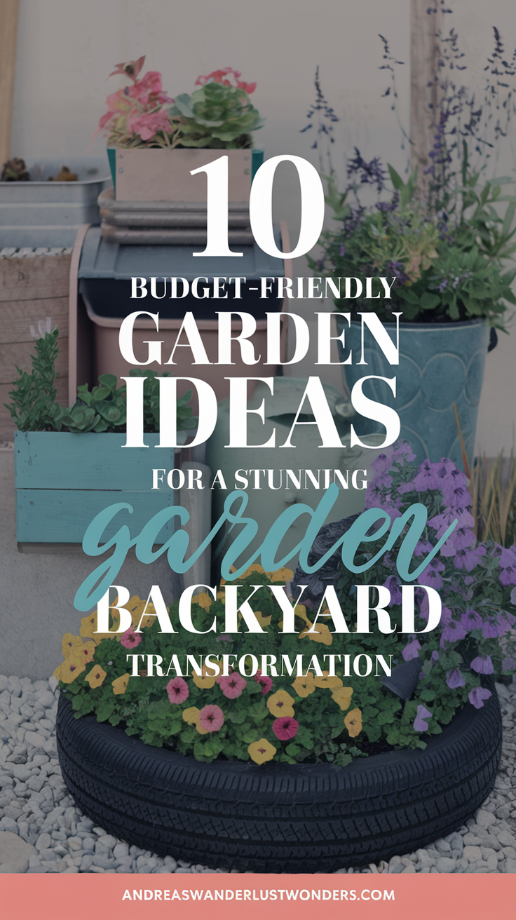 10 Budget-Friendly Garden Ideas For A Stunning Backyard Transformation ...