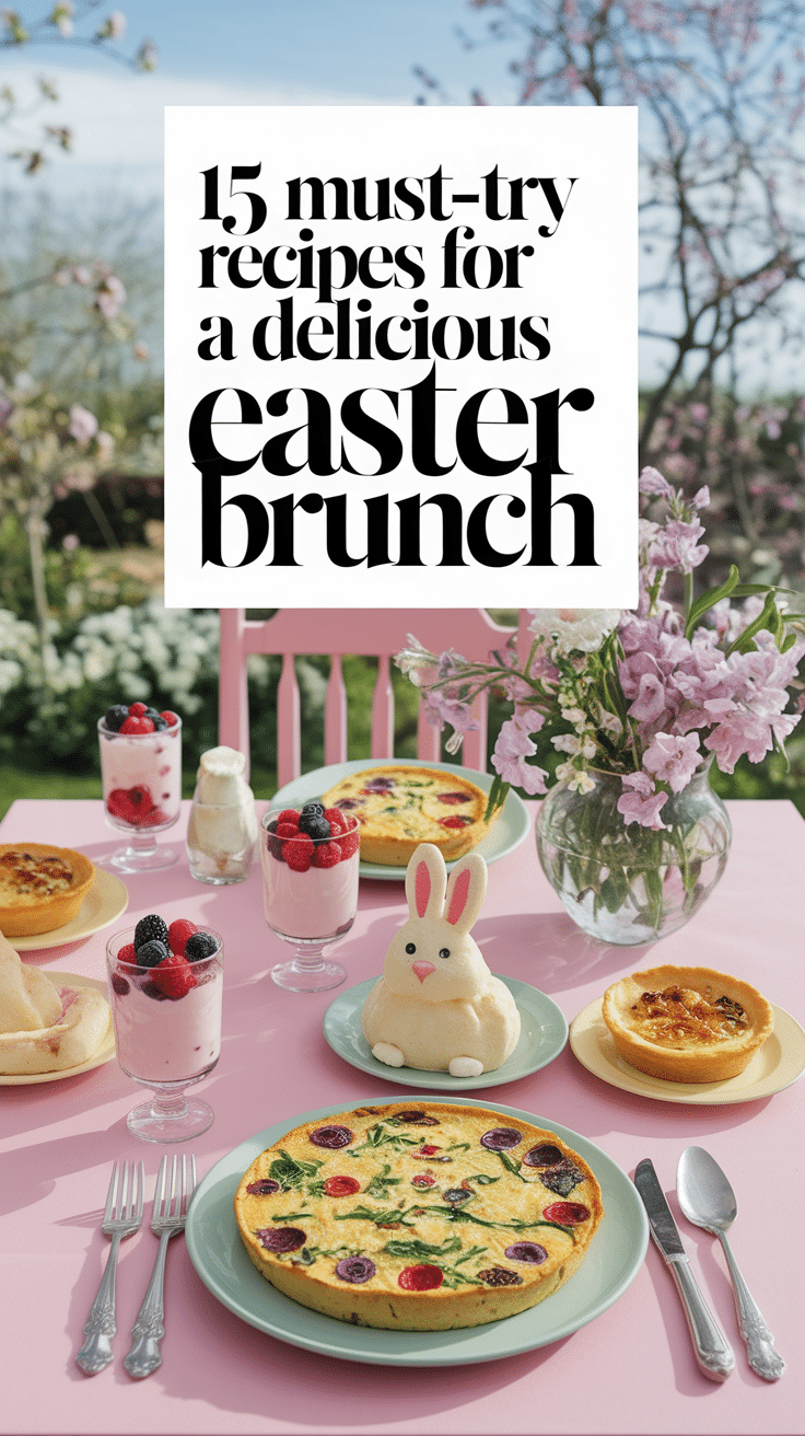 15 Must-Try Recipes for a Delicious Easter Brunch - ANDREA'S WANDERLUST ...
