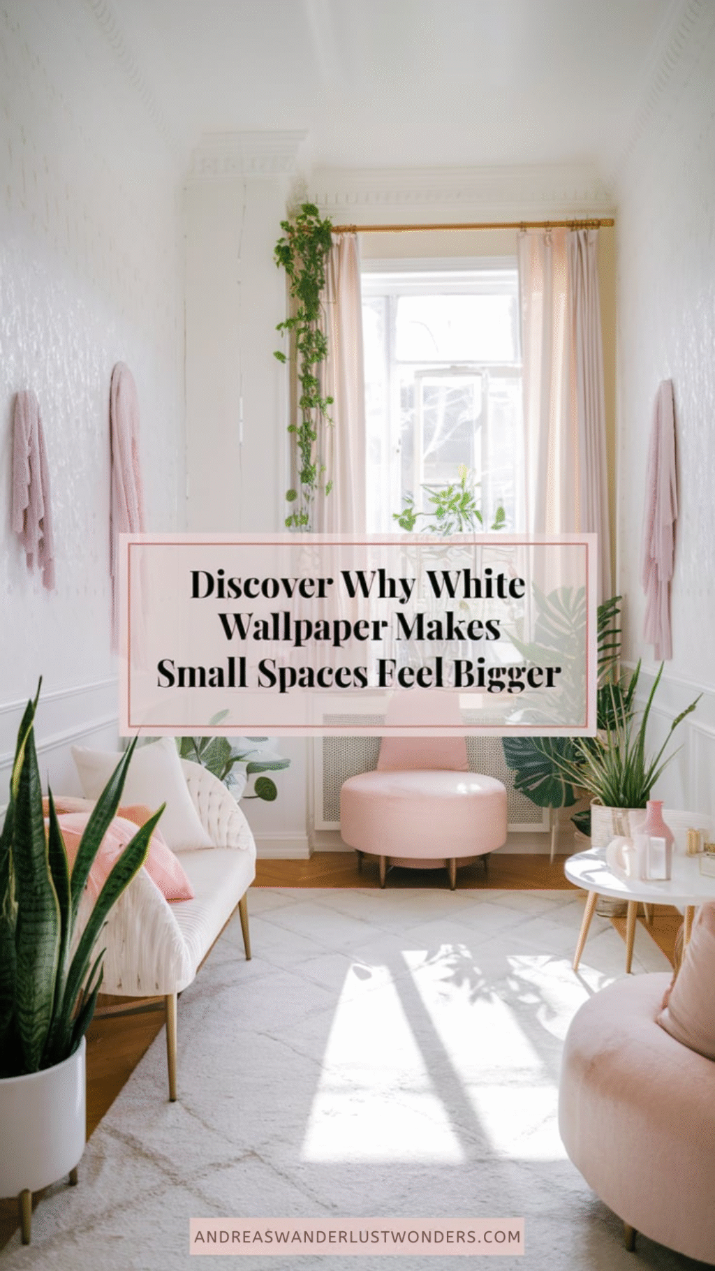Discover Why White Wallpaper Makes Small Spaces Feel Bigger